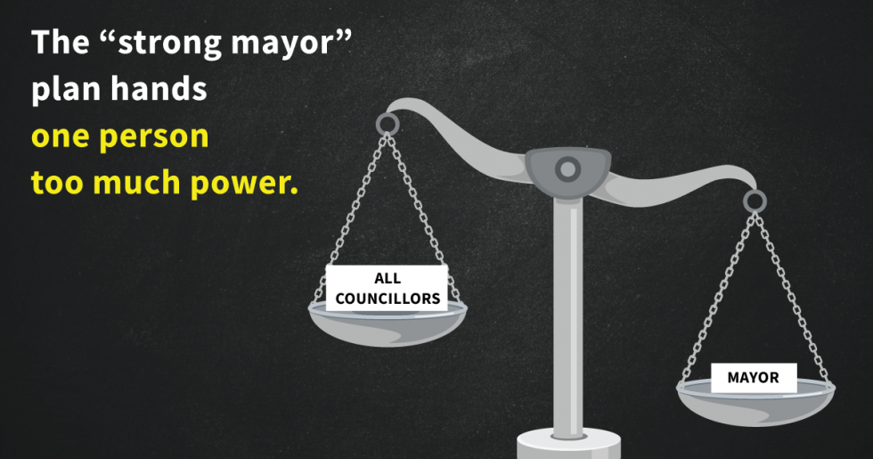 "Strong mayor" plan a bad move for democracy - Fair Vote Canada
