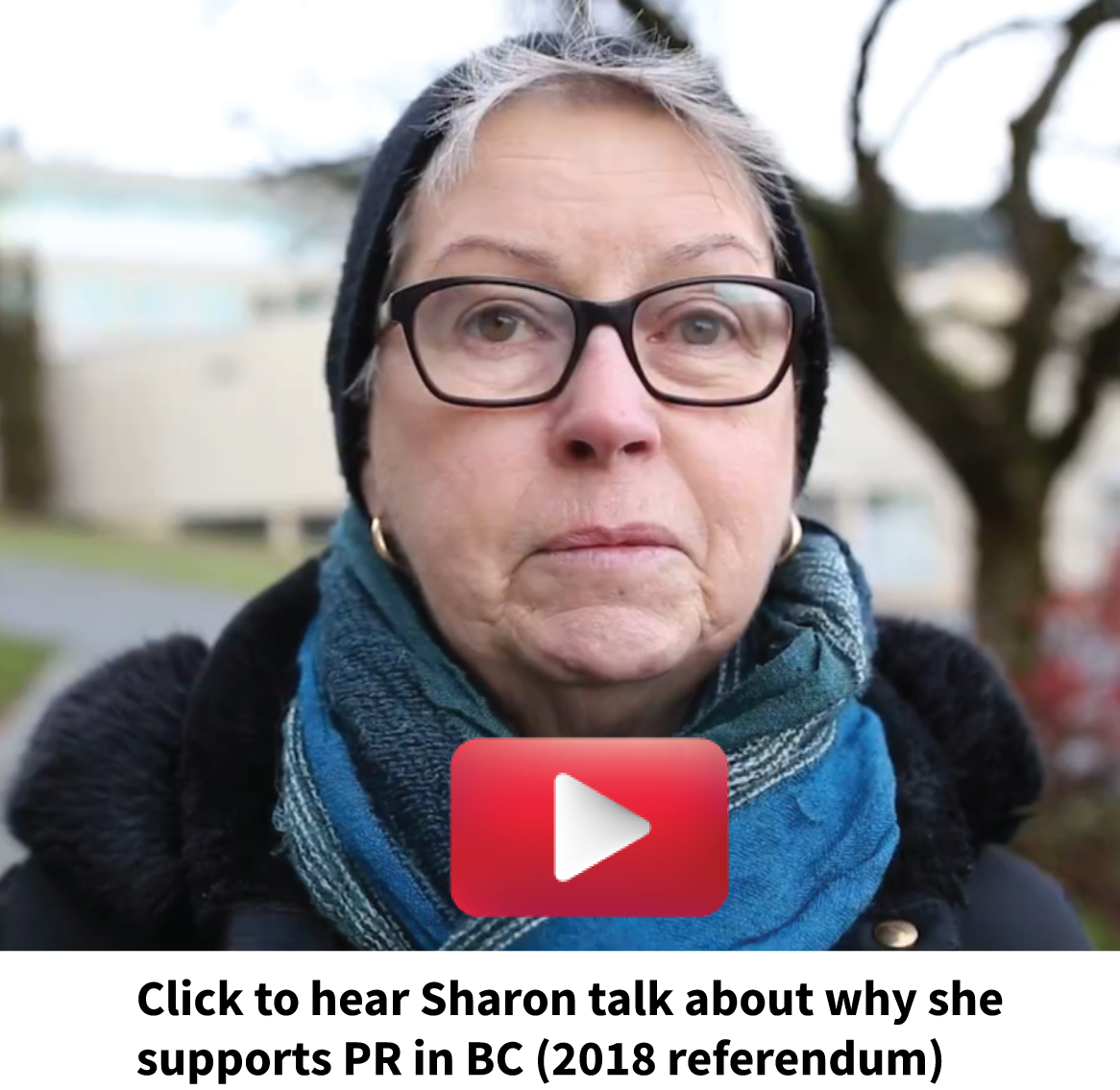 Sharon Reeves Outstanding Volunteer Award - Fair Vote Canada