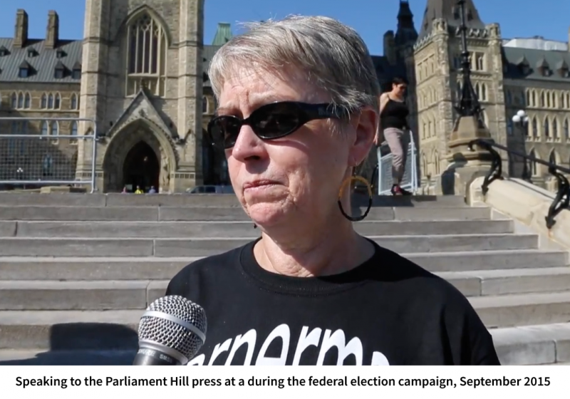 Sharon Reeves Outstanding Volunteer Award - Fair Vote Canada